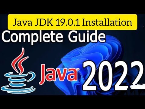 How to install java 18 on windows 11 update 2022 java home jdk ...