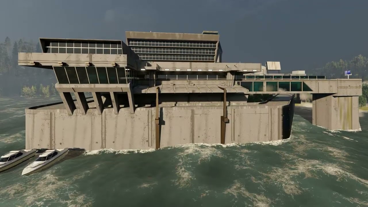 Sci-Fi Water Base | Stunning 3D Environment Renders