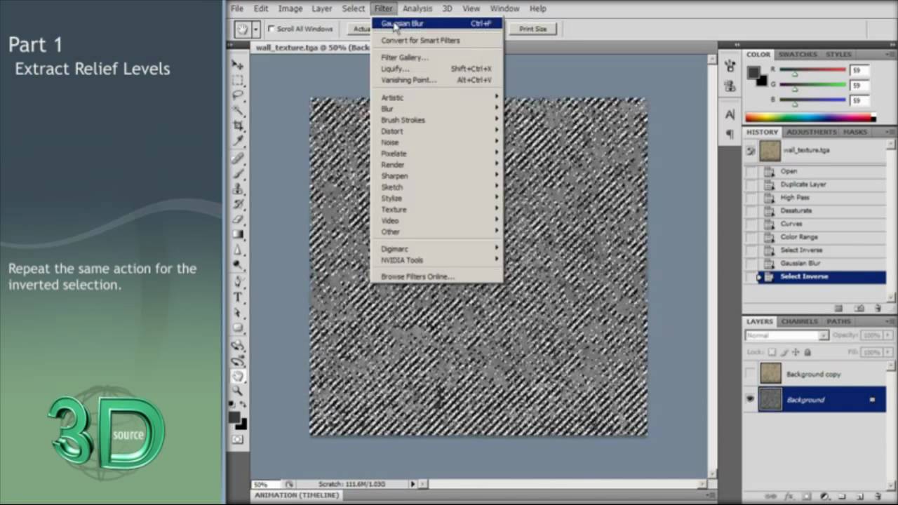 Advanced Normal Map from Texture