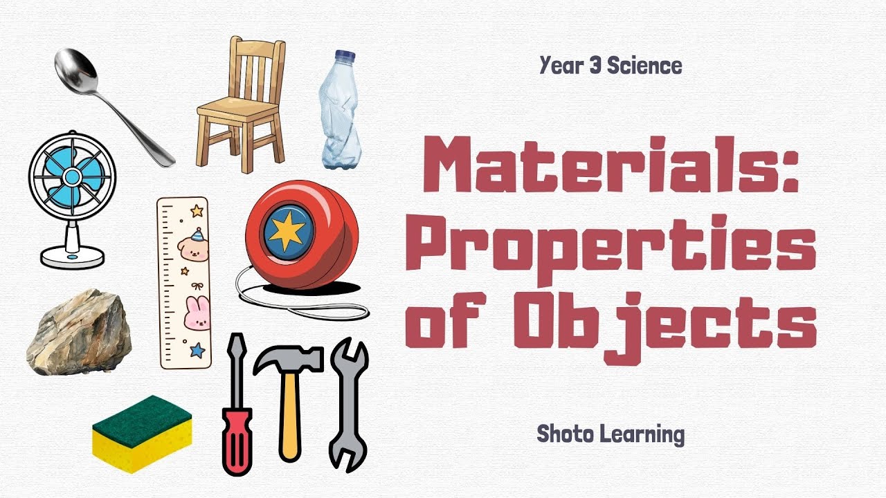 Year 3 Science Materials PowerPoint: Properties & Uses