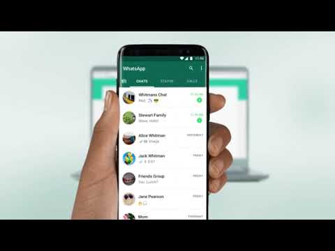 Scan the Whatsapp Qr code with Android and iPhone