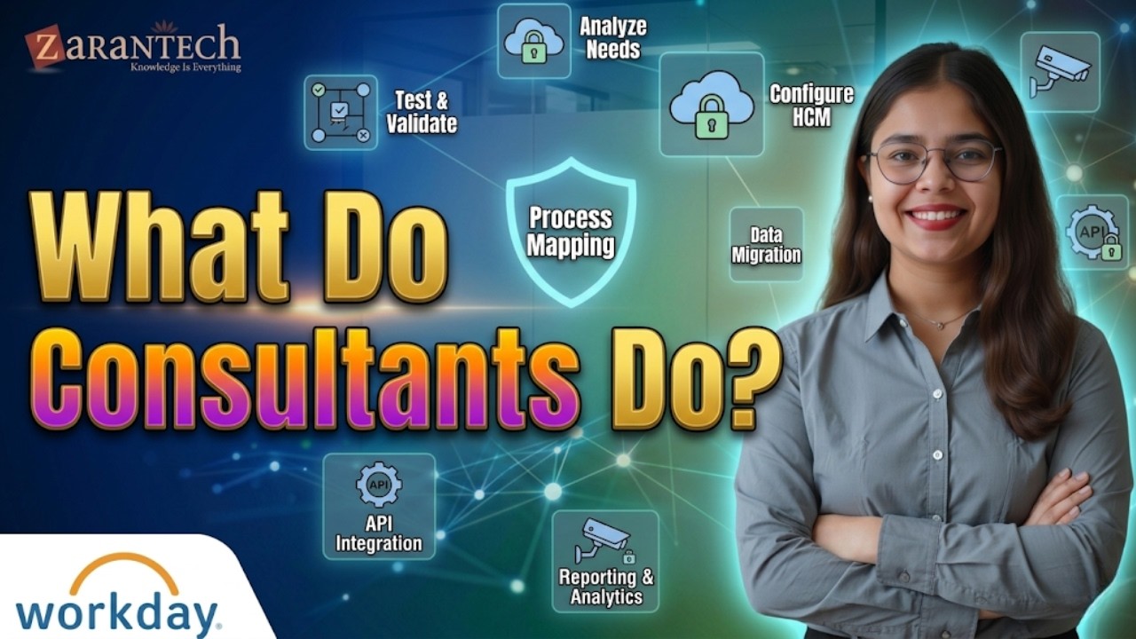What does a workday functional consultant do? | ZaranTech