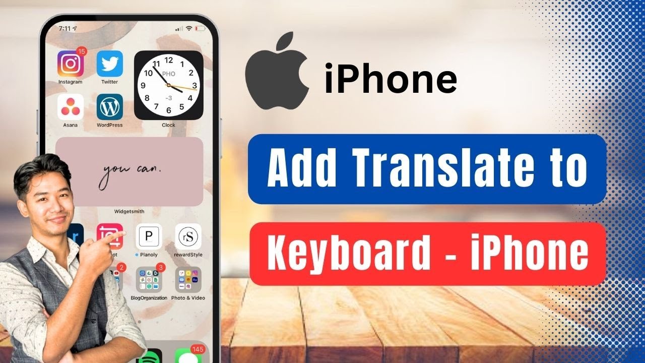 How to Add Translate to Keyboard iPhone !