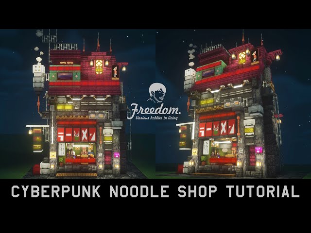 5 best Minecraft Cyberpunk designs