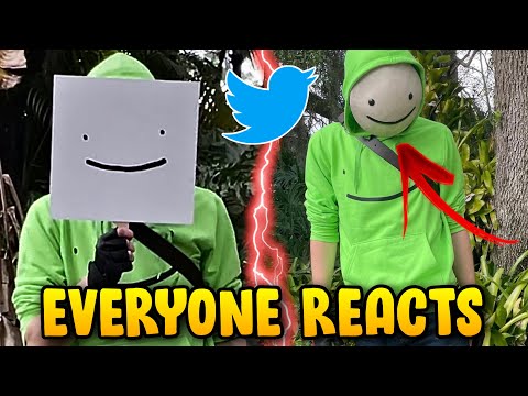 ALL REACTIONS to Dream’s face reveal (Twitter, Tiktok, Youtube + MORE)