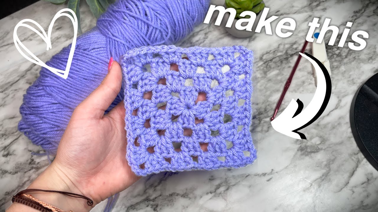 A Beginner's Guide to Crocheting a Granny Square: Updated Tutorial | Galaxy.ai