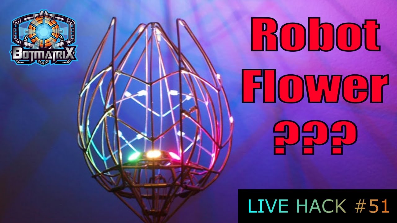 Robot Flower Live Hack E#51