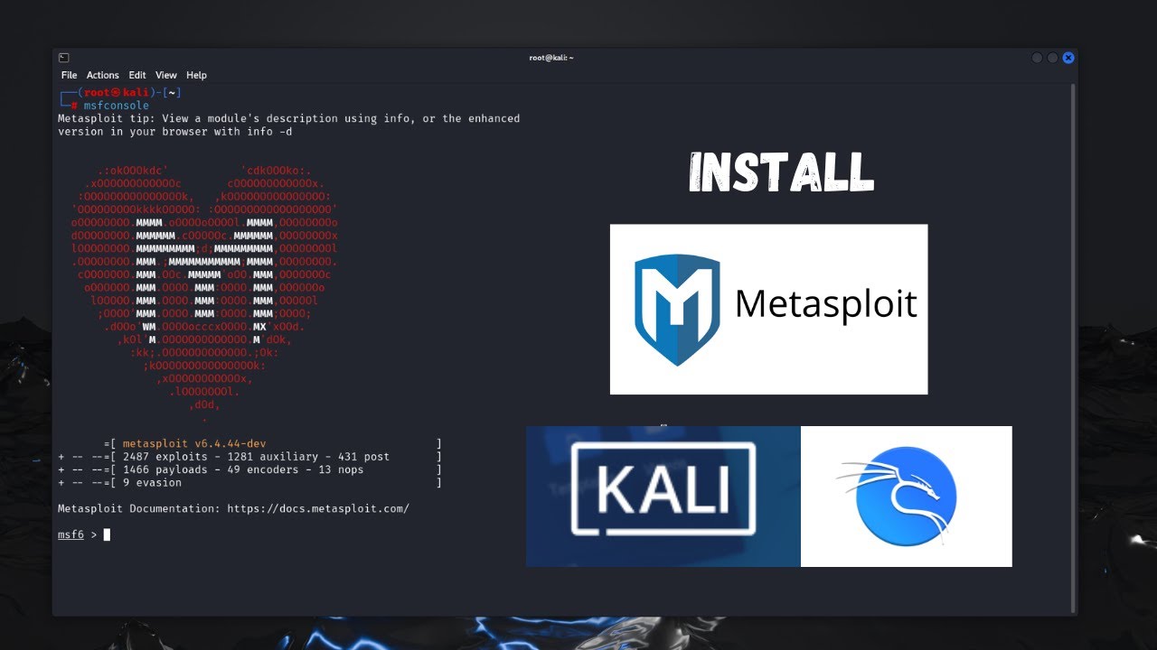 Install Metasploit on Kali Linux: Complete Setup Tutorial (2025)