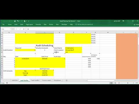 Audit Planning Tool Demo