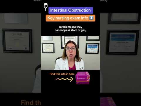 Intestinal Obstruction: Medical Surgical SHORT | @LevelUpRN