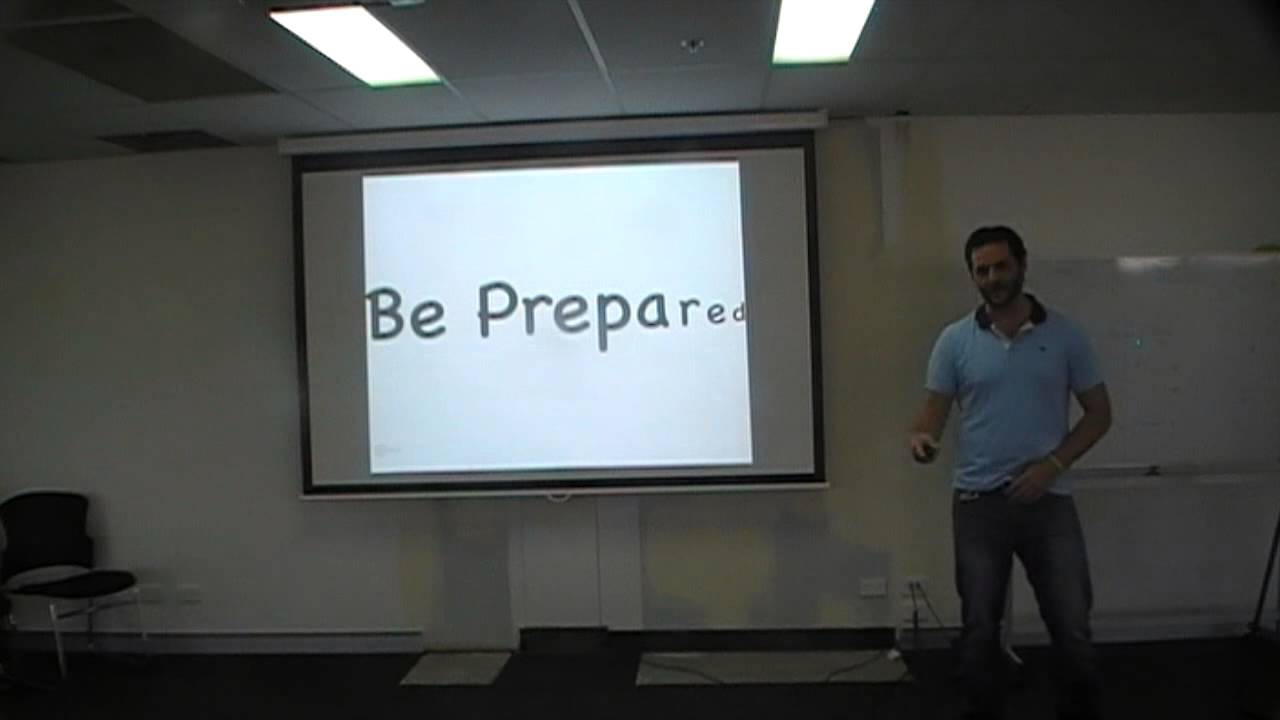 Warwick Cox - How to present with confidence