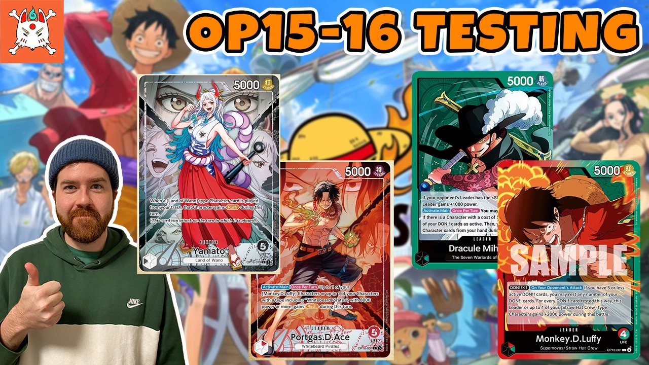 RG Luffy, Mihawk & OP16!