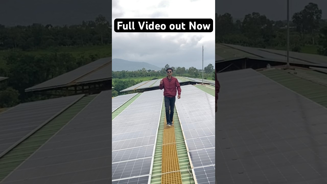 400 KW Industrial Solar System | Industrial Solar Power System | Renewable Energy