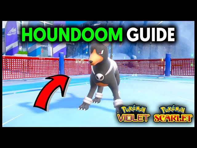 Pokemon Scarlet and Violet: Best Houndoom PvP build