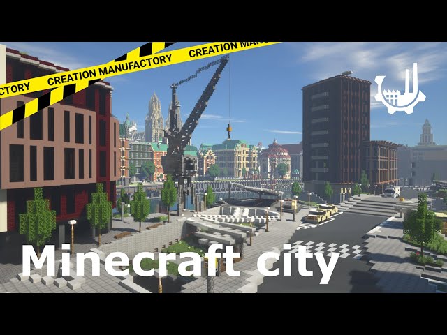 Werben an European Minecraft City Minecraft Map