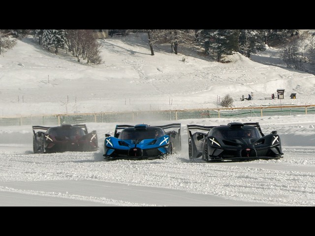 Experience the Thrill of the €5 Million Bugatti Bolide Going Sideways ...