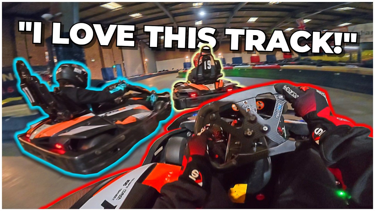 This ELECTRIC KARTING TRACK is AMAZING! (Gridline Lincoln)