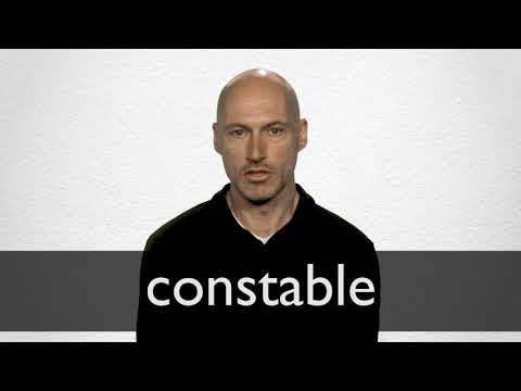 CONSTABLE definition and meaning | Collins English Dictionary