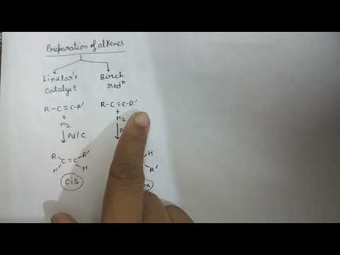 Lindlar's catalyst vs Birch reduction ( Preparation of alkenes)