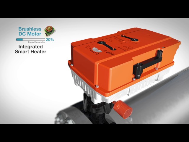 Electric Actuator - Siemens GEB161.1E Rotary Air Damper Actuator, 20 Nm, Without Spring Return ...