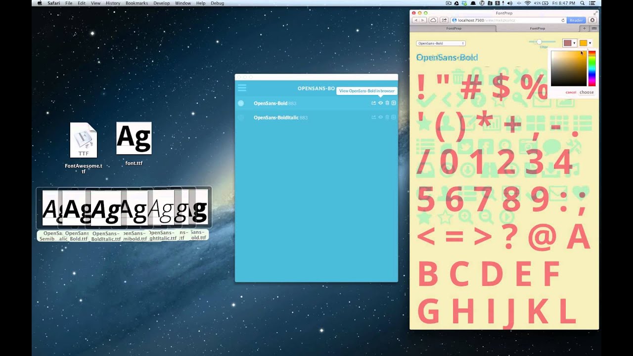 FontPrep v2 - In-Browser Viewer (playground)