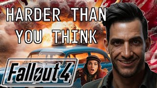 Beating Fallout 4 WIth Only Exploding Cars and a Tire Iron at Fallout 4 ...