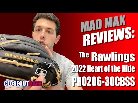 Closeoutbats.com Rawlings Heart of the Hide Series 12 Pitcher's Glove PRO206-30CBSS 2022