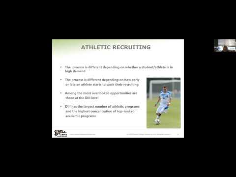 CC101: Tips for Advising Prospective Student Athletes