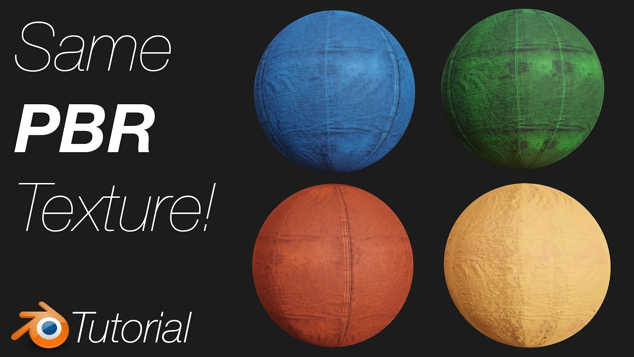 Change the Color and Design of Image Textures in Blender