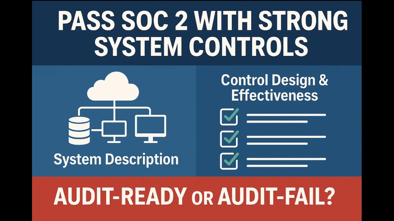 SOC 2 System Description & Controls: How to Prepare & Prove Your Design Effectiveness