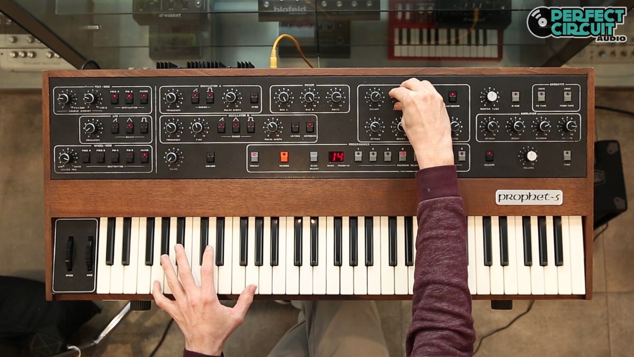 Sequential Circuits Prophet 5 vintage synth