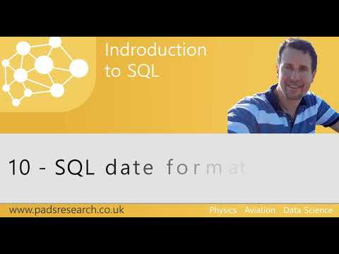 Learn SQL – 10 SQL date format