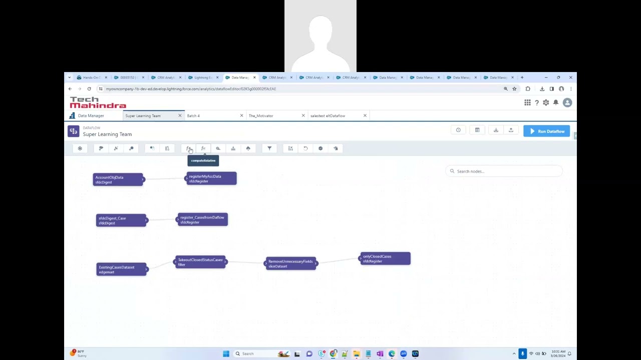 Dataflow Transformations II | CRM Analytics