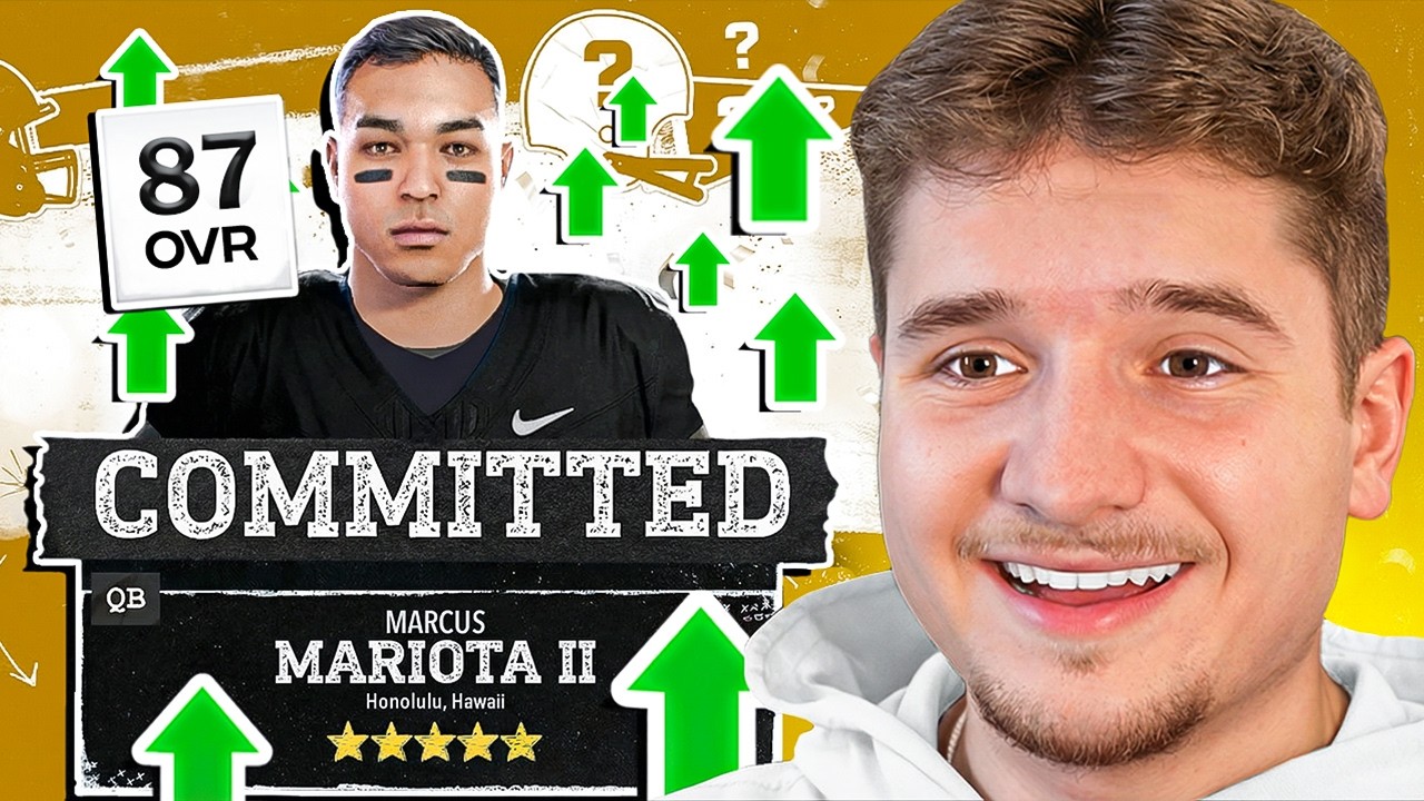 I Put a 5-Star QB on a 1-Star School!