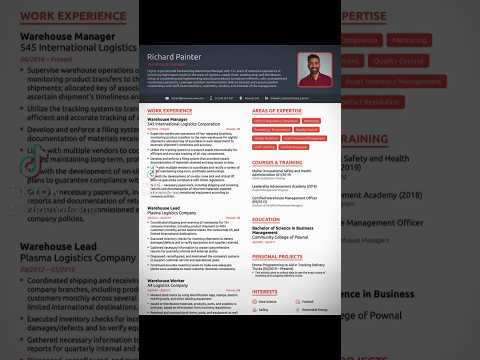 These resume templates have everything you need to get you past ATS💡 #resumetips #resume #shorts