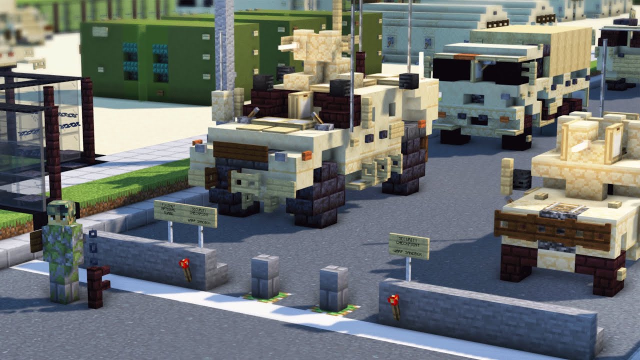 Minecraft Security Barrier Tutorial (Working Redstone) - Minecraft Builders