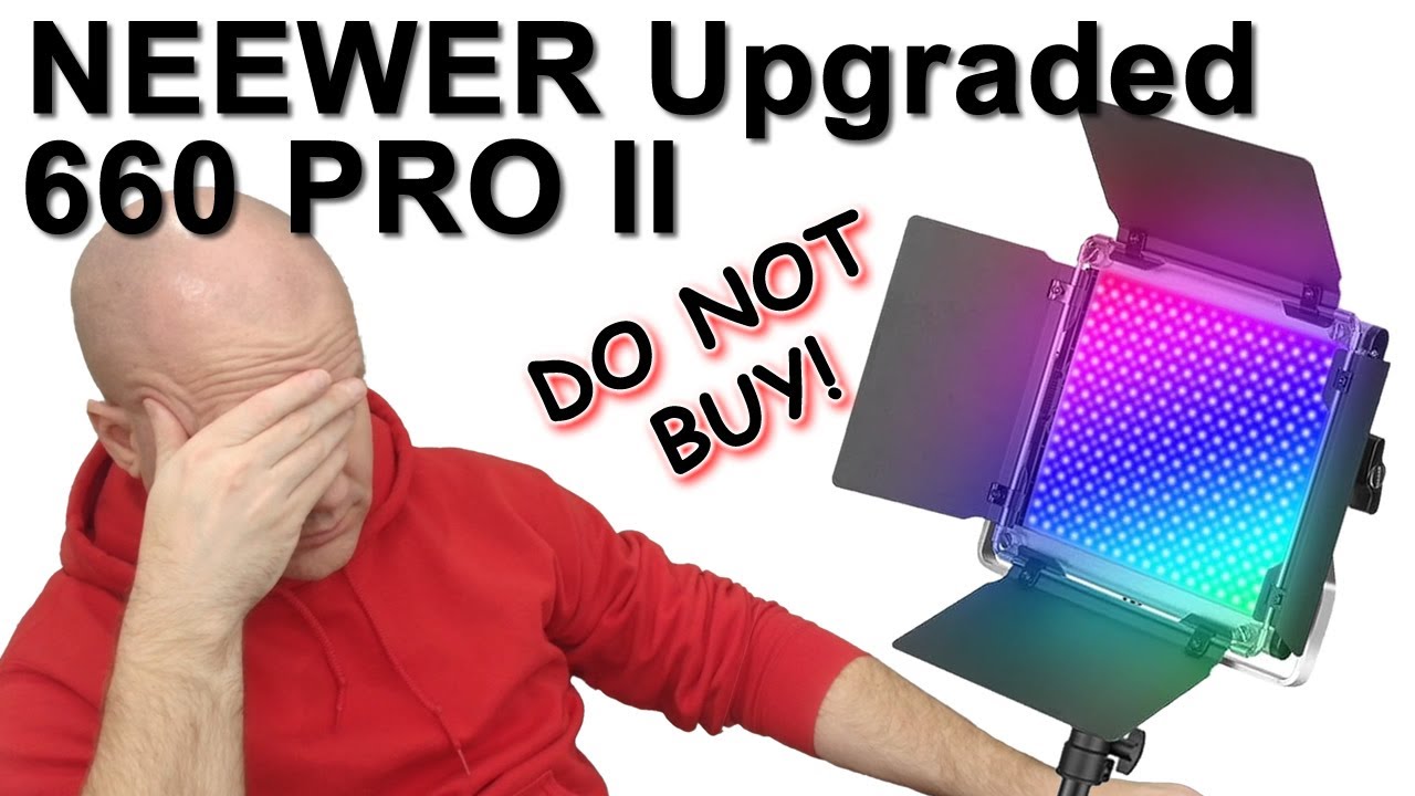 DO NOT BUY the NEEWER Upgraded 660 Pro II Studio Light Kit!