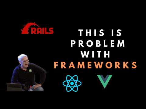 The problem with frameworks - Uncle Bob