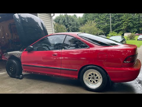 DC Integra Sleeved B16 Build Out