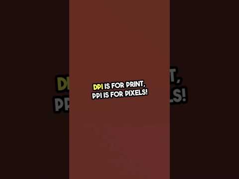 PPI (Pixels Per Inch) and DPI (Dots Per Inch) #pixel #viral #viralvideo #viralvideos #shortvideo