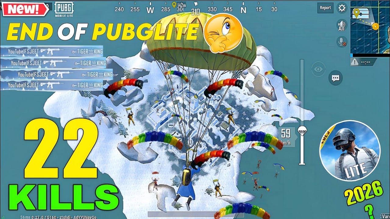 22 KILLS💥 PUBG LITE 2025 COMEBACK SOLO VS SQUAD FULL RUSH GAMEPLAY | THE END of PUBGLITE? - IFS JEET