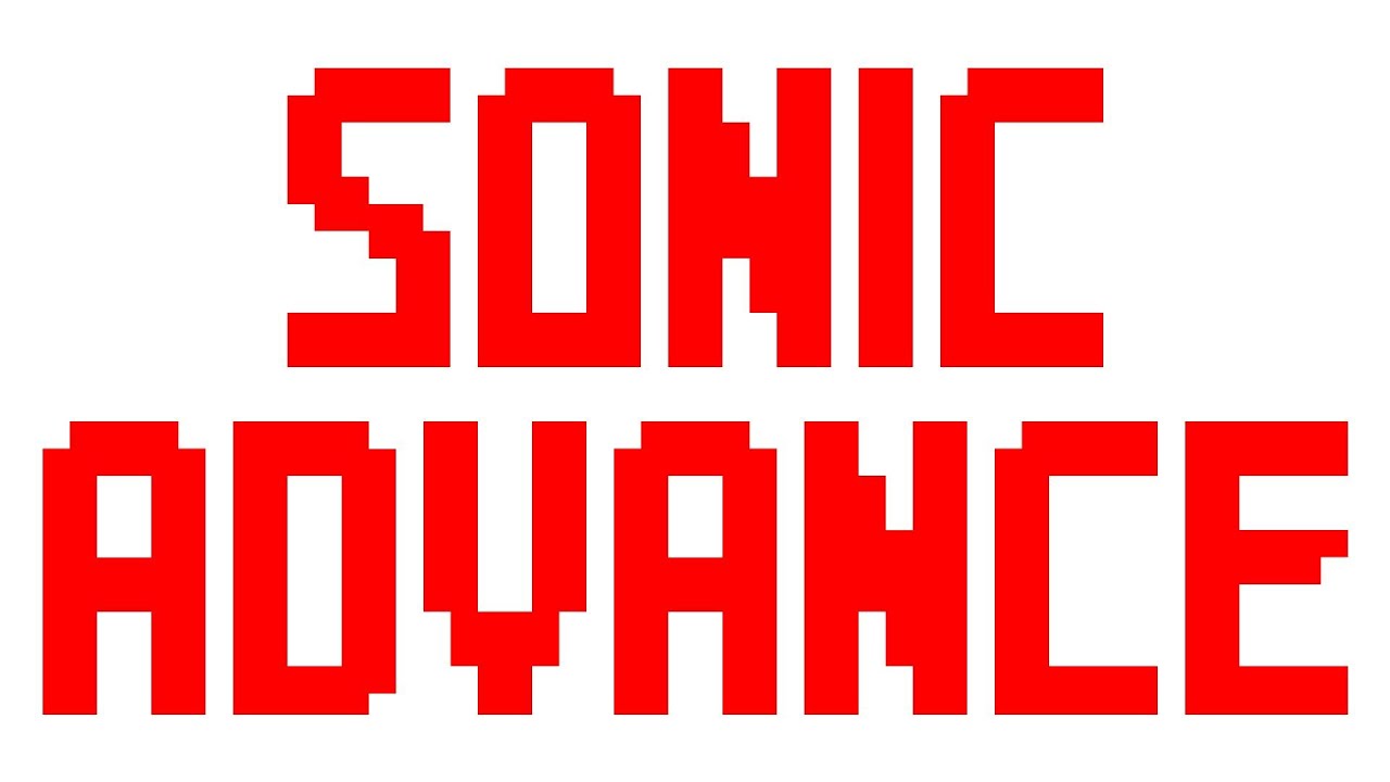 Sonic Advance Font | Wreck it Ralph Font
