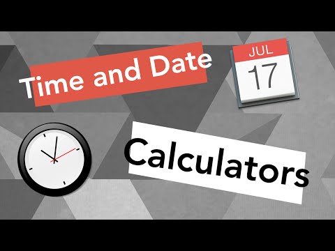 Time and Date Calculators! | SoleilTech