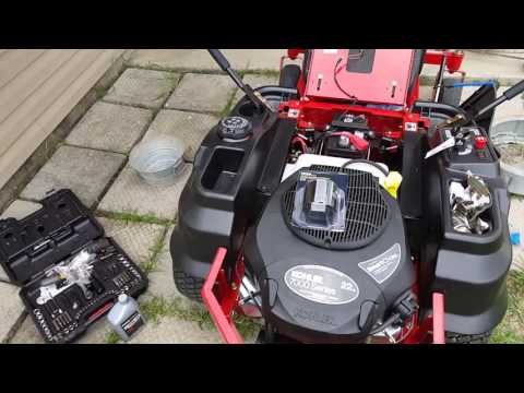 1st Oil Change on Kohler Engine 7000 Series
