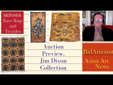 Antique Rug Auction Preview THE JIM DIXON Collection Of Rare Chinese and Middle Eastern Carpets