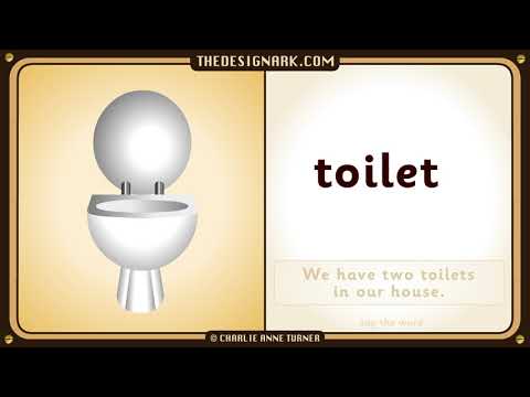 TOILET: How to pronounce the English word toilet