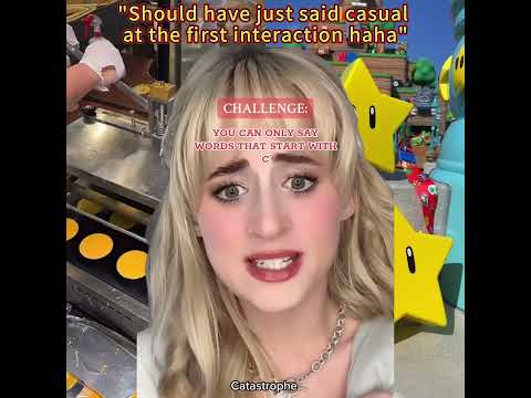 #pov Challenge: You can only say words that start with "c" #foryou #funny #video #fyp