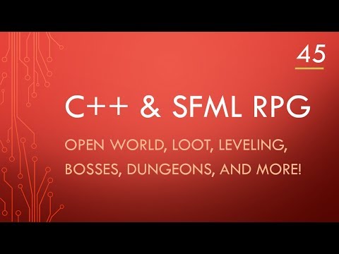 Learn C SFML | Open World RPG 45 | Drop down list PART 2 - Mind Luster