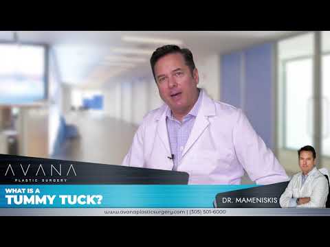 What is a Tummy Tuck or Abdominoplasty?  - Dr. Mameniskis | Avana Plastic Surgery