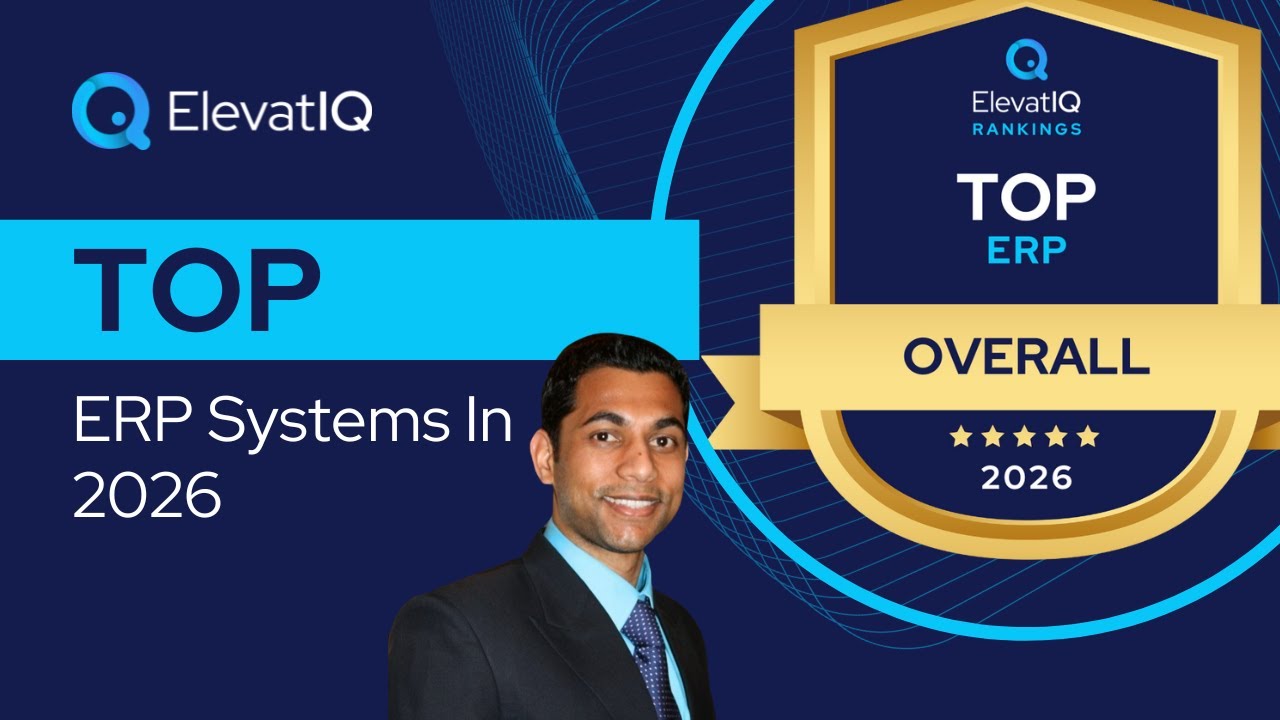 Top 10 ERP Systems in 2026 | Leading ERP Products | Best ERP Software for ERP Selection